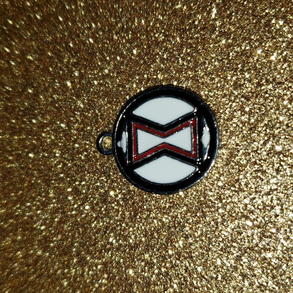 Marvel | Jewelry | Marvel Black Widow Jewelry Charm Hourglass | Poshmark